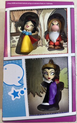 Disney Princess Comics PVC Figures Snow White Grumpy Evil Queen 2.25 ...