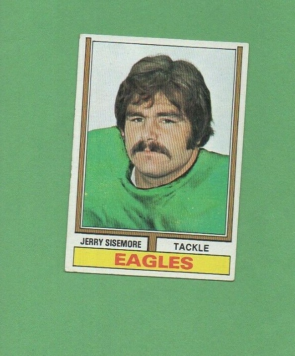 1974 Topps Football JERRY SISEMORE Card # 164 NICE! | eBay