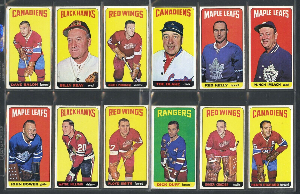 1964 TOPPS HOCKEY COMPLETE SET (110) NM TO NM-MT PSA 8 FINEST SET FOR UP TO $30K | eBay