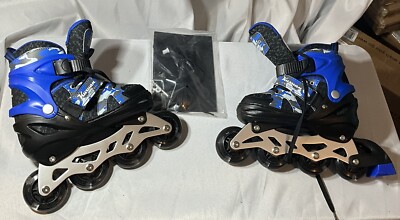 Kuxuan Skates Adjustable Inline Skates Kids and Youth Full Light Size M ...
