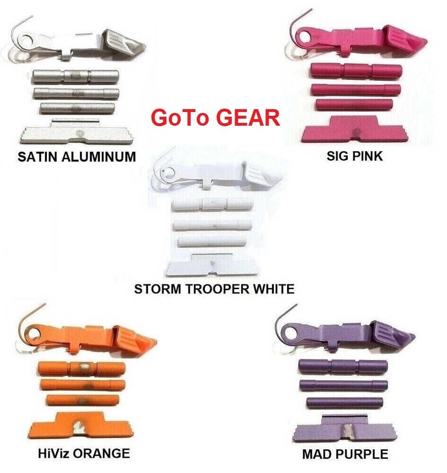 GTG Extended Control Kit For Glock Gen 1 2 3 4 Extended Slide Stop ...