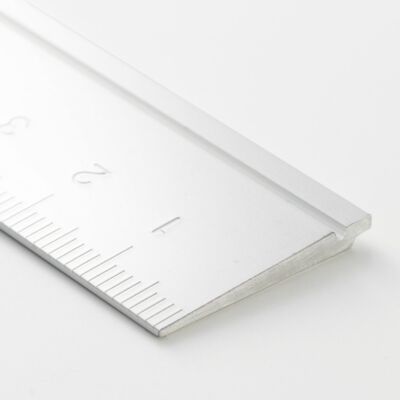 MOMA MUJI Aluminum ruler made in Japan 160mm x 22mm x 2.5mm | eBay