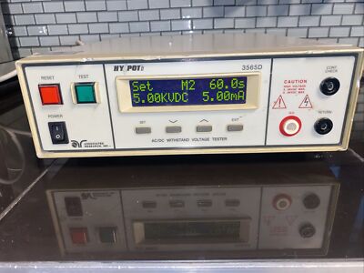 3565D Hypot II AC/DC Digital meter Hypot Tester | eBay
