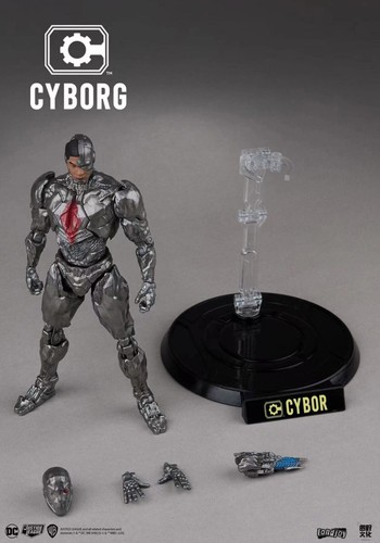 New Fondjoy 1:9 Scale DC Collection Cyborg Action Figure 7" Gift in box ...