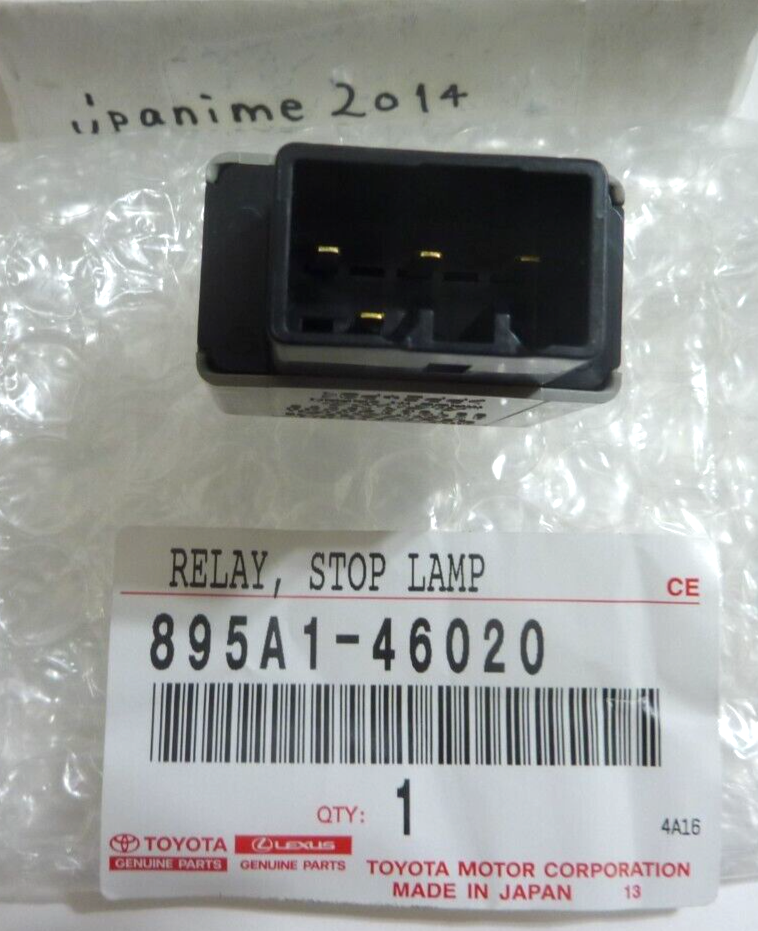 Genuine Toyota 895A1-46020 OEM Relay Stop Lamp 895A146020 | Plastic ...