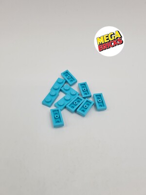 LEGO LOT 10 X PLATE 1X2 MEDIUM AZUR REF 3023 / 6097419 *NEUF* | eBay