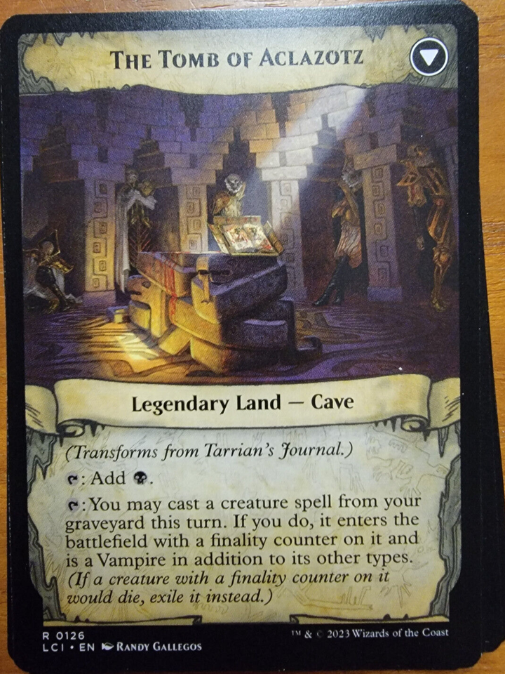 Tarrian's Journal - Lost Caverns of Ixalan - LCI - MTG - NM | eBay