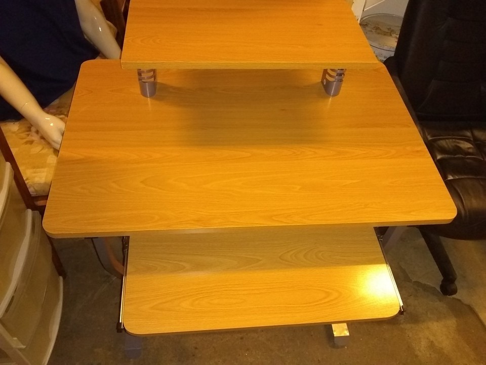 Computer Cart/Desk by Quill - New in Box (S/R2) | eBay