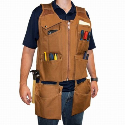 Bucket Boss Super Carpenters Tool Vest Large to X-Large | eBay