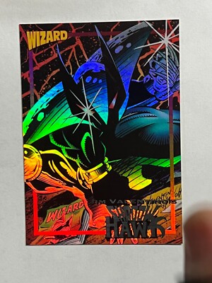 SHADOW HAWK (1993, IMAGE) WIZARD MAGAZINE SERIES 2 PROMO CARD #8 | eBay
