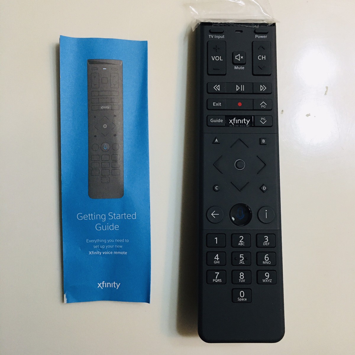 Xfinity X1 Remote New Voice Remote Control Version 1.0 For Xfinity