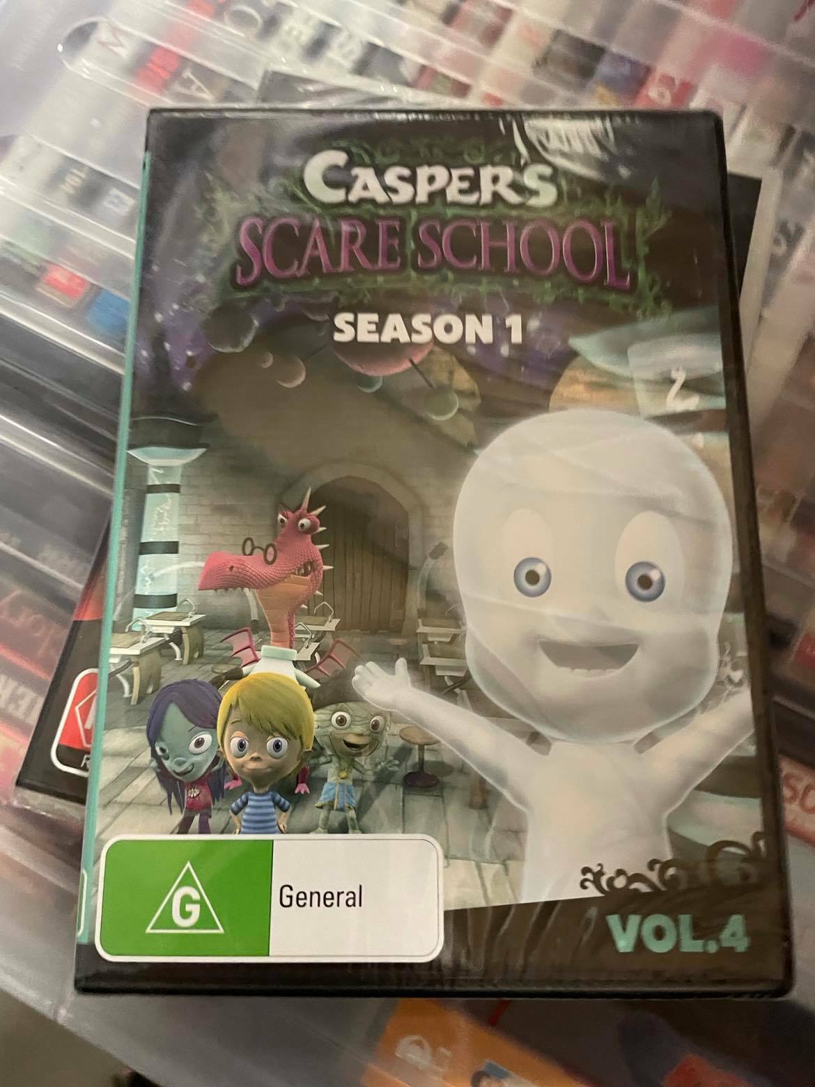 Casper’s Scare School Scare Season 1 Volume 4 DVD All Regions t909 | eBay