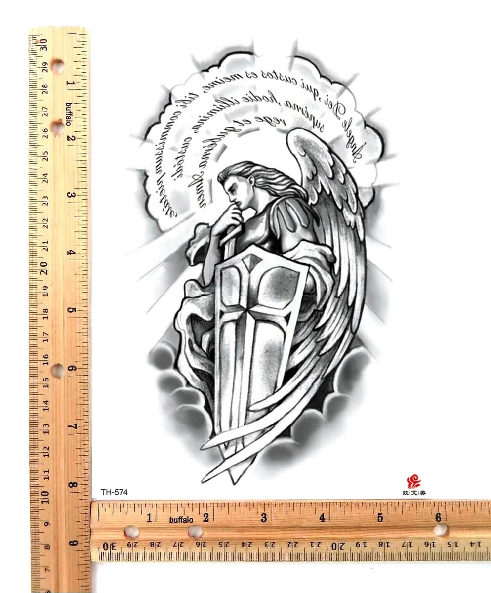 Angel Wing Sleeve Tattoos