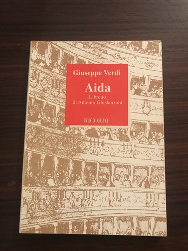 Aida - Giuseppe Verdi - Libretto di Antonio Ghislanzoni - Ricordi | eBay