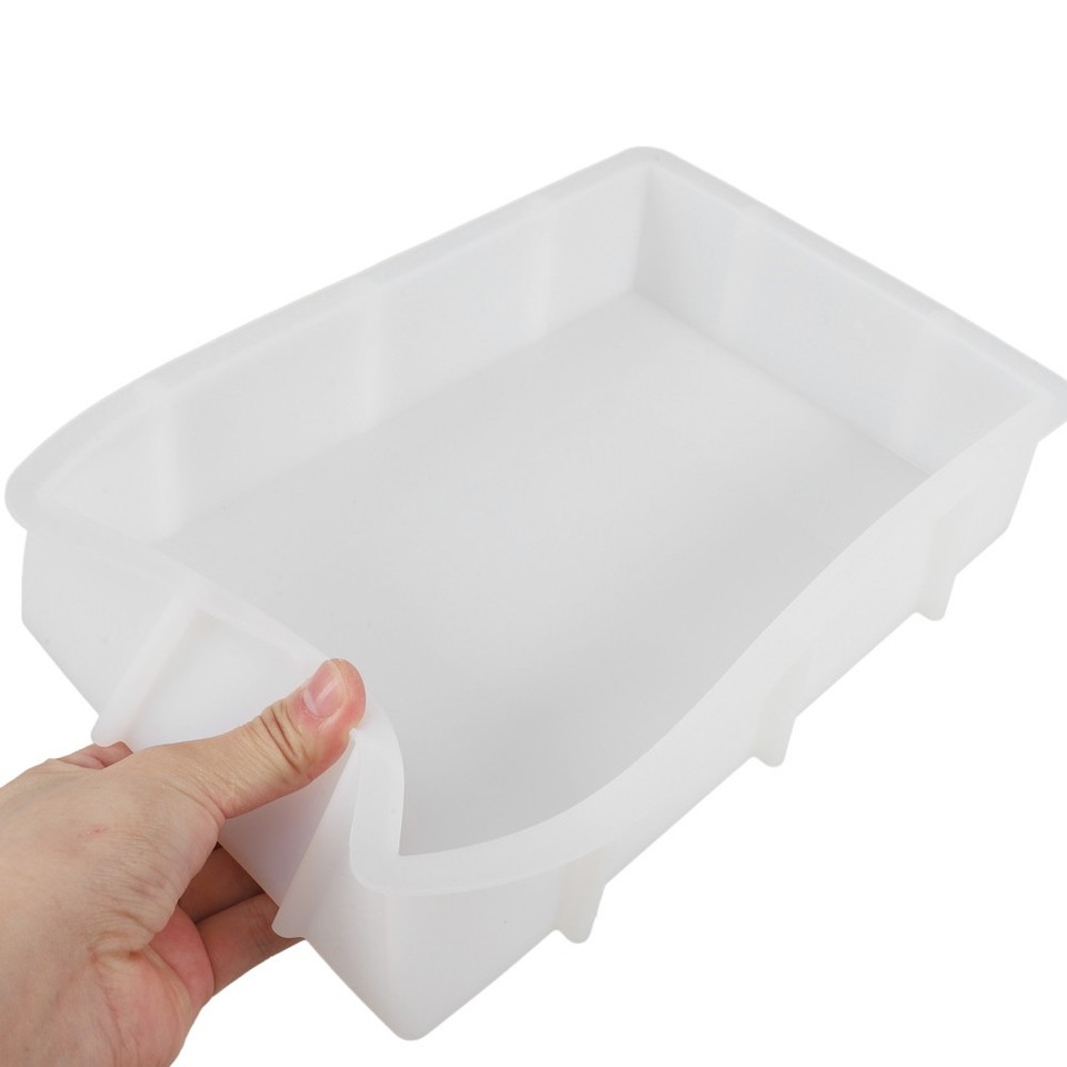 Resin Casting Mold Silicone Large Rectangle Resin Mold For Diy Craft ...