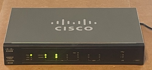 CISCO RV340 DUAL WAN GIGABIT VPN ROUTER W/POWER ADAPTER | eBay