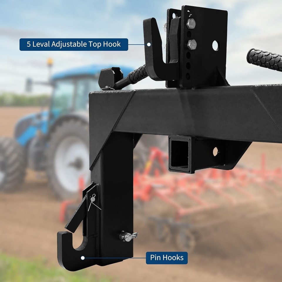 3 Point Quick Hitch for Category 1 Tractor 3000 Lbs Capacity 2 ...