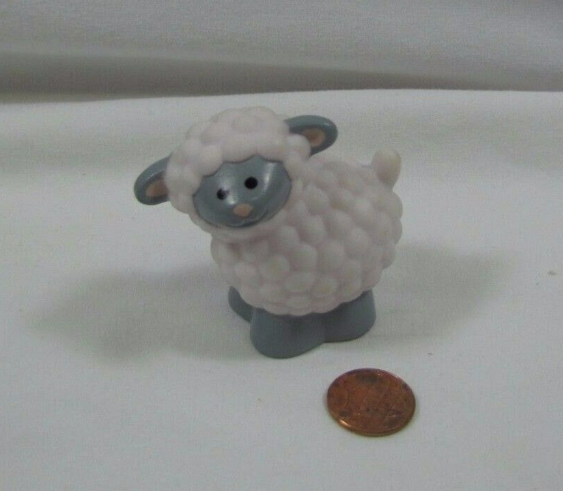 Fisher Price Little People Farm White Sheep 1990 Chunky Sheep Farm ...