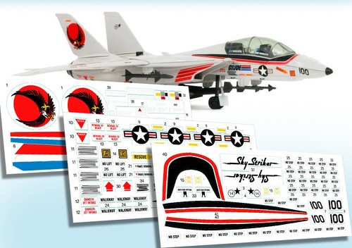 1983 Skystriker XP-14 repro stickers | eBay