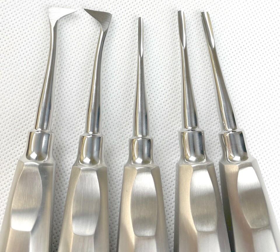 Dental Luxating Root Elevator straight Tip (2,3,4mm) & Cryer Molar Root Elevator | eBay