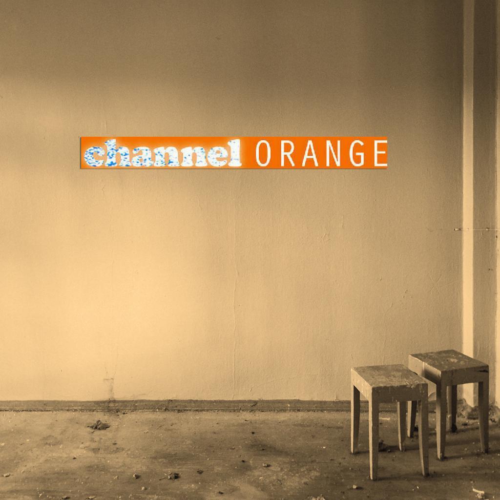 Frank Ocean Channel Oransje Tapet Frank Ocean Channel Orange,
