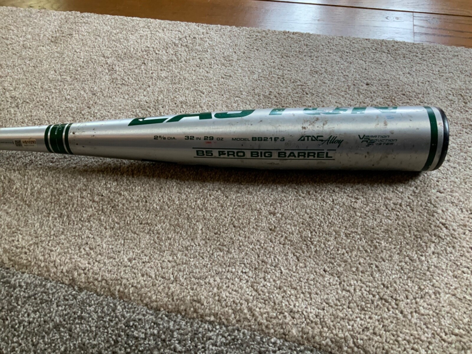 Easton B5 Pro Big Barrel 32" 29 -3 BBCOR Green Silver Baseball Bat | eBay