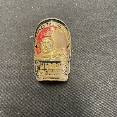 Vintage Bicycle Head Badge Name Plate PHILLIPS Embossed Brass ...