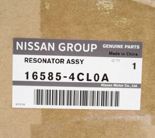 Genuine OEM Nissan 16585-4CL0A Engine Air Intake Resonator Duct 2015 ...