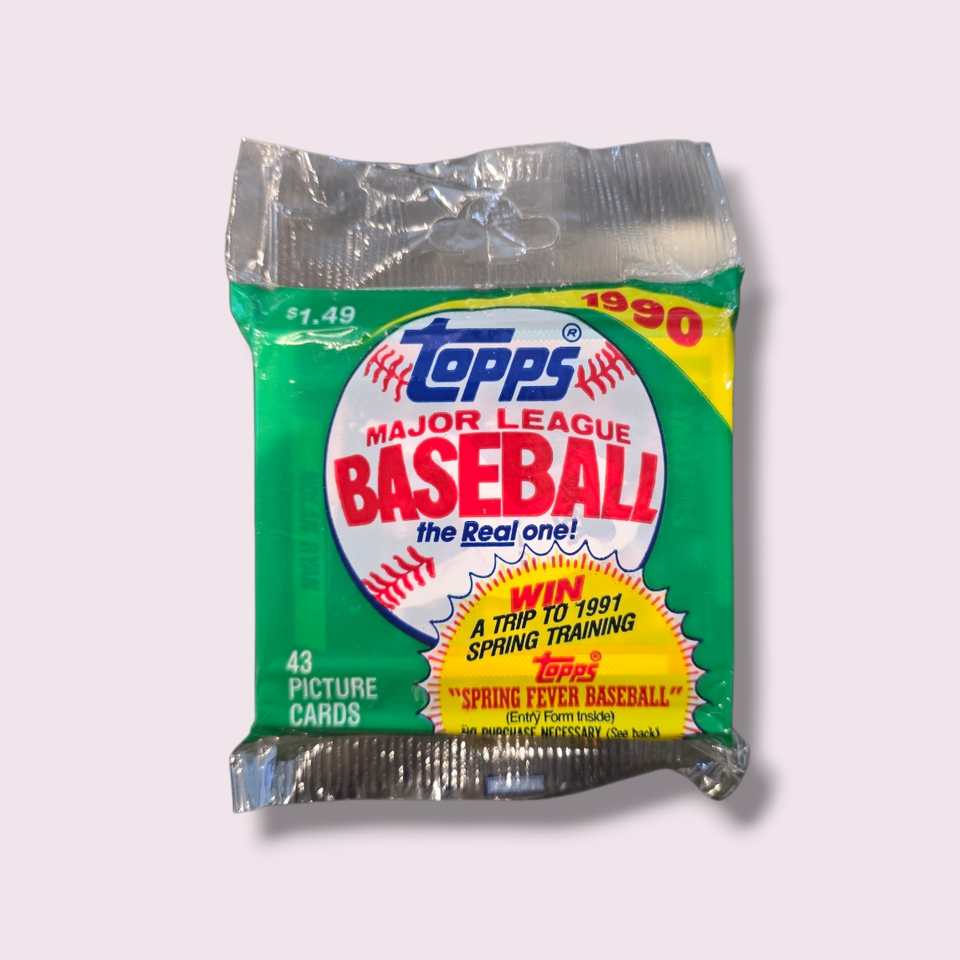 TOPPS 1990-2023 Unopened Baseball Card Packs Sealed MLB You Pick ...