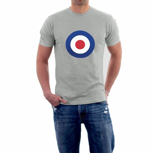 RAF Roundel T-Shirt Mod Target Italy Ireland Netherlands British ...