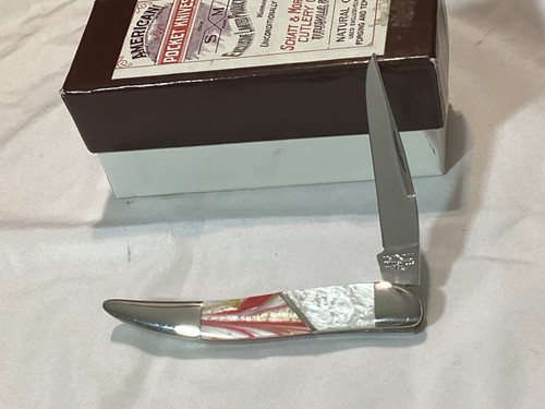 Schatt & Morgan Titusville, Pa Corelon Tiny Toothpick Knife By Painted ...
