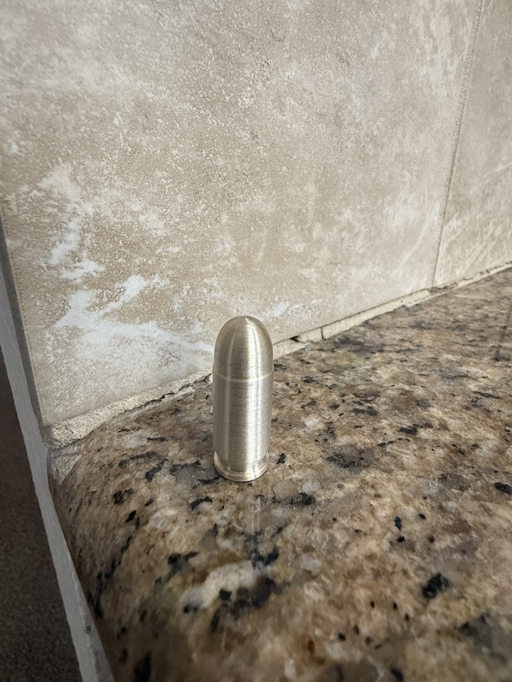 .45 Caliber Silver Bullet- 1 Troy Oz .999 Fine Silver | eBay