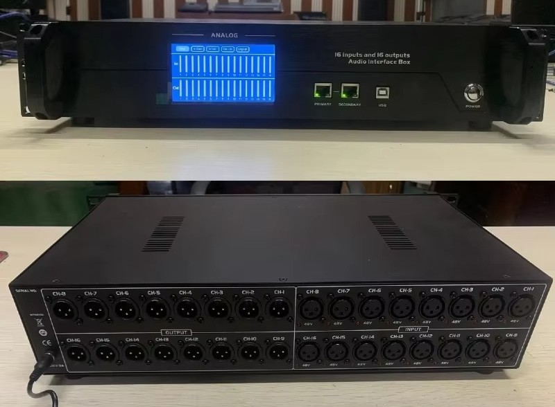 DL16 Dante Audio Interface | 16-Channel Conversion Processor for Stage ...