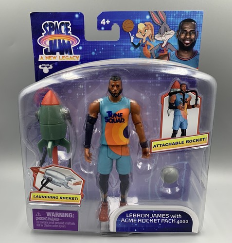 Space Jam A New Legacy 5" Lebron James Action Figure with Acme Rocket ...