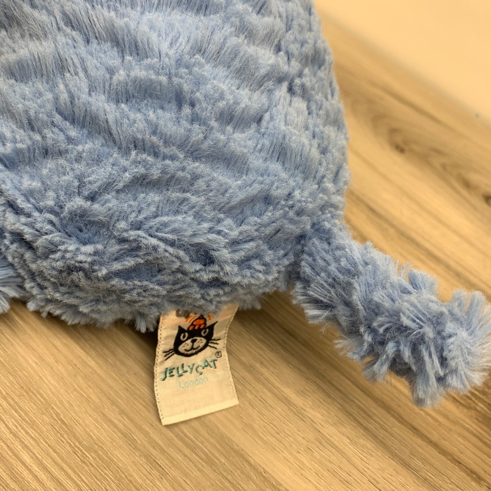 Jellycat Fuddlewuddle Small 9" Blue Elephant Plush Stuffed Animal ...