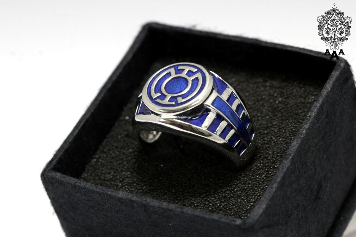 Blue Lantern Wedding Ring