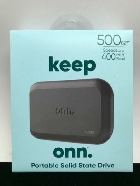 Keep ONN 500gb Portable Solid State Drive X2 for sale online | eBay