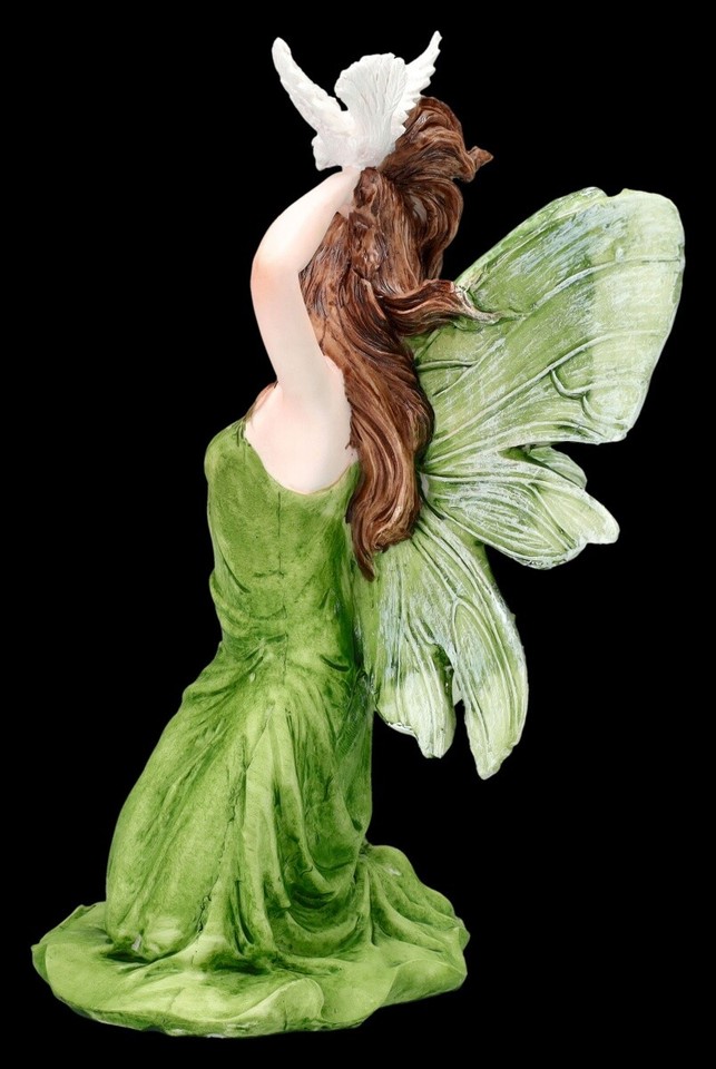 Elfi Figura Ariellis – Magiche Scena Foresta Con Piccione–Dipinti ...