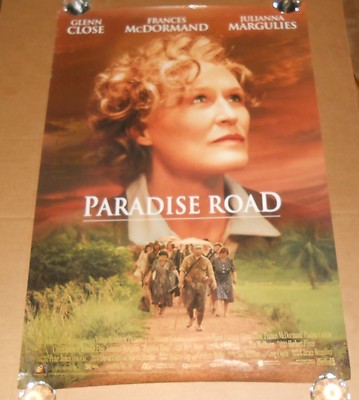 Paradise Road Movie Poster 1997 Promo 40x27 Frances McDormand | eBay