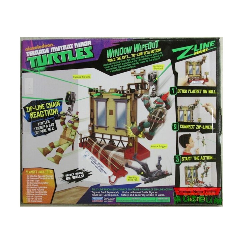 Playmates Action Figure Z-Line Ninjas - Window Wipeout VG | eBay