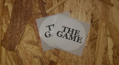 25 White The Game Joke Labels/Stickers | eBay