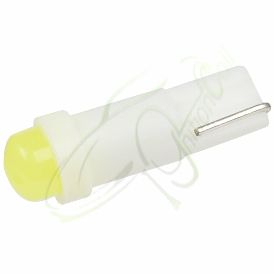 For 10X T5 Cluster Panel Gauge Dash LED Bulbs Light 37 74 White W ...