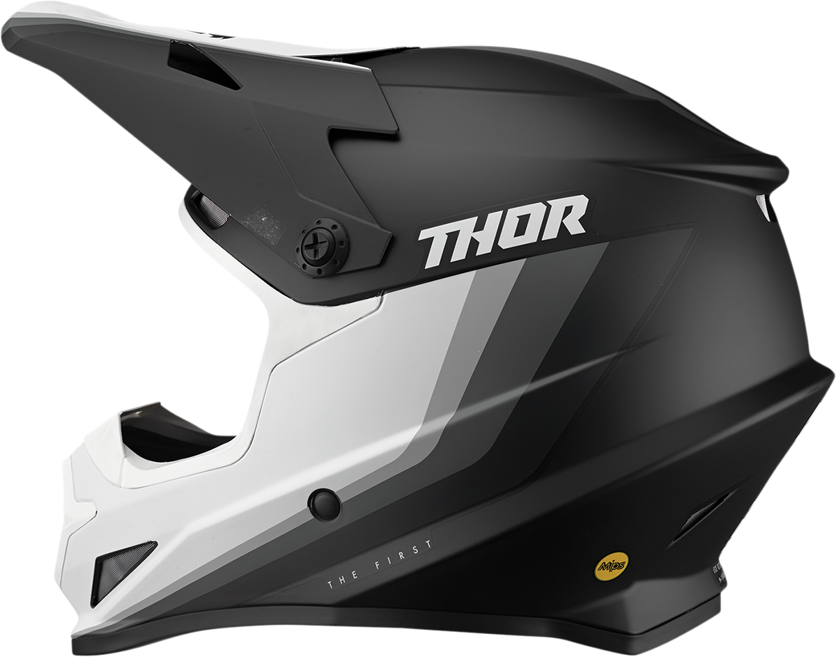 THOR Sector Helmet - Runner - MIPS? - Black/White - Medium 0110-7316 | eBay