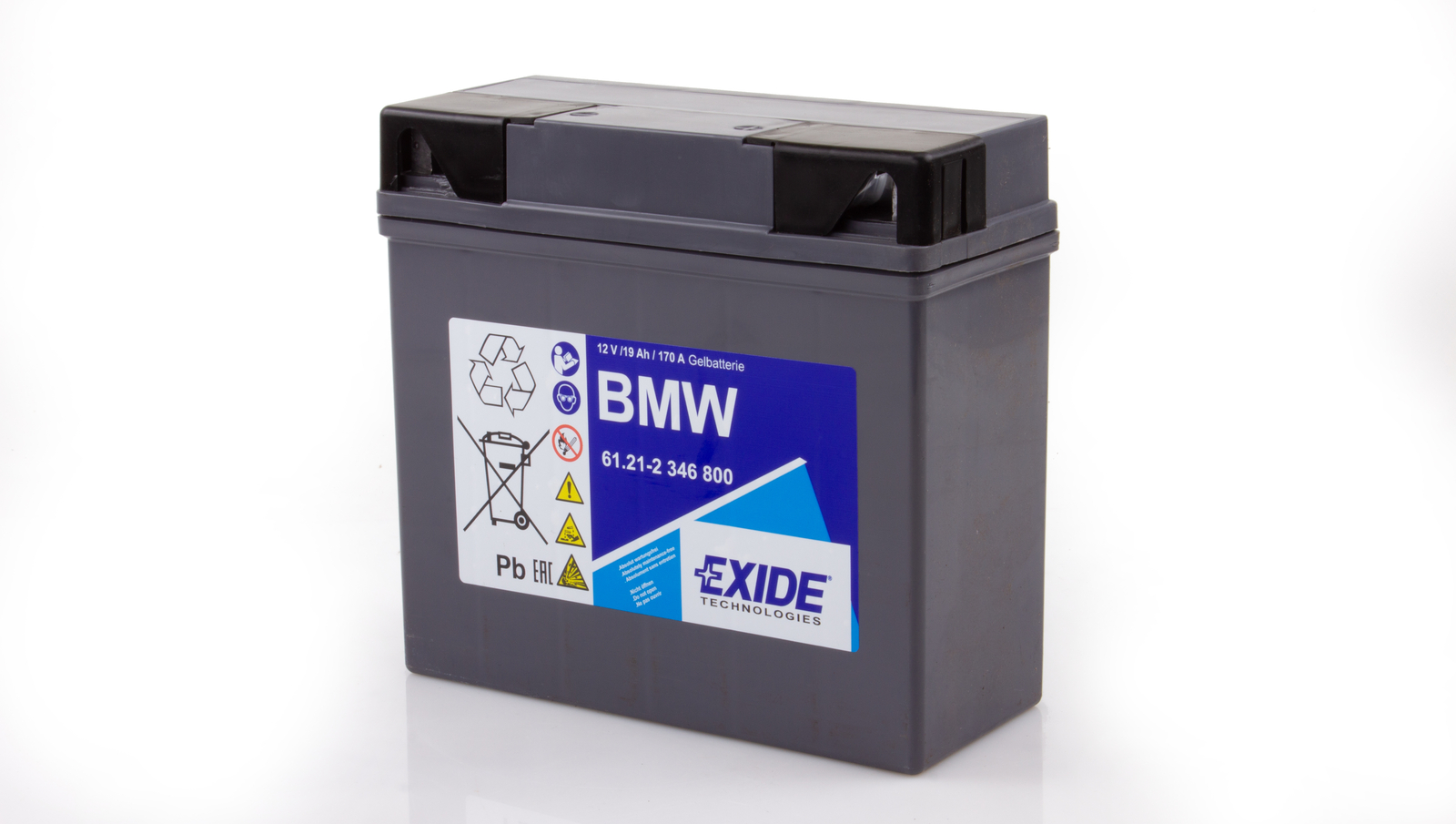 Original BMW Motorrad Starter Batterie EXIDE GEL12V 19Ah 170A ...