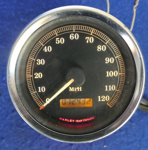 Genuine Harley Touring Dyna XL Sportster 4" Speedometer Speedo 99-03 ...