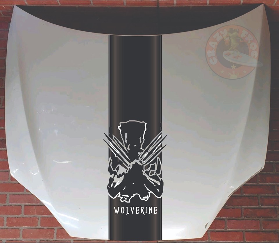 Wolverine Universal Fitment Decal Sticker | Vinyl | Matte | Self ...