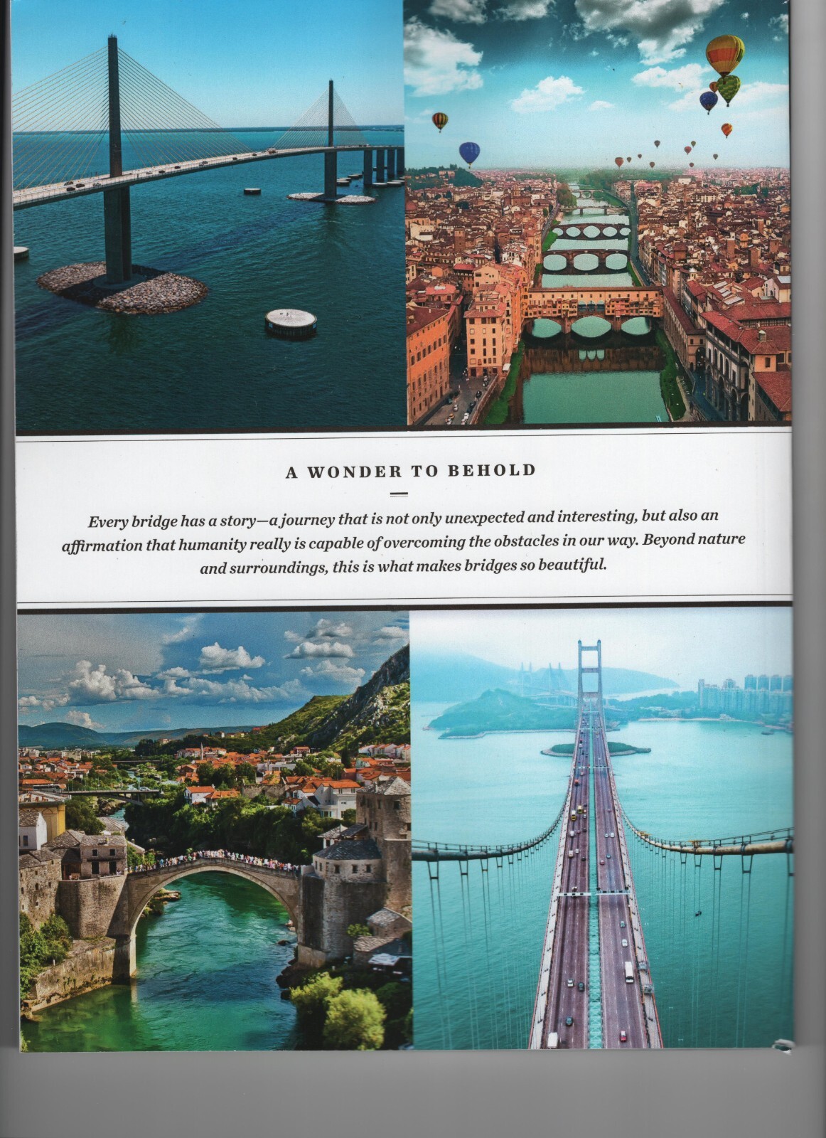 WORLD'S MOST BEAUTIFUL BRIDGES MAGAZINE 2022 A360 MEDIA | eBay