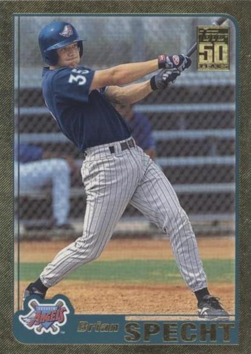 2001 Topps Traded & Rookies - Brian Specht #T197 Gold /2001 (RC) for ...