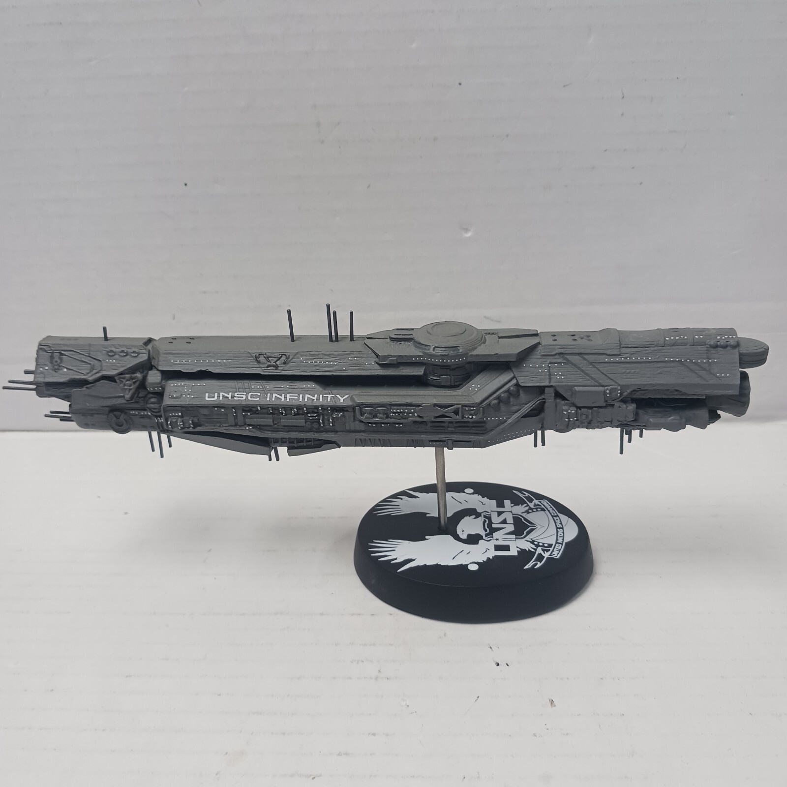 Halo UNSC INFINITY 9" Replica Ship Dark Horse - Loose No Box | eBay