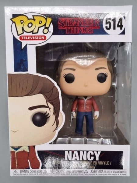 Funko Pop Stranger Things Nancy 514 Vinyl Figure for sale online | eBay